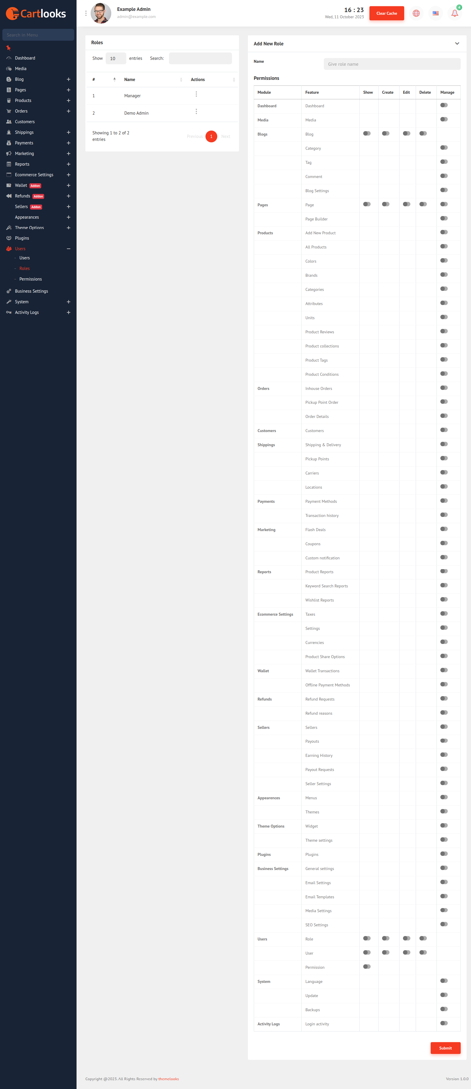 CartLooks | Laravel & VueJS Powered Multivendor Ecommerce CMS with PWA by themelooks